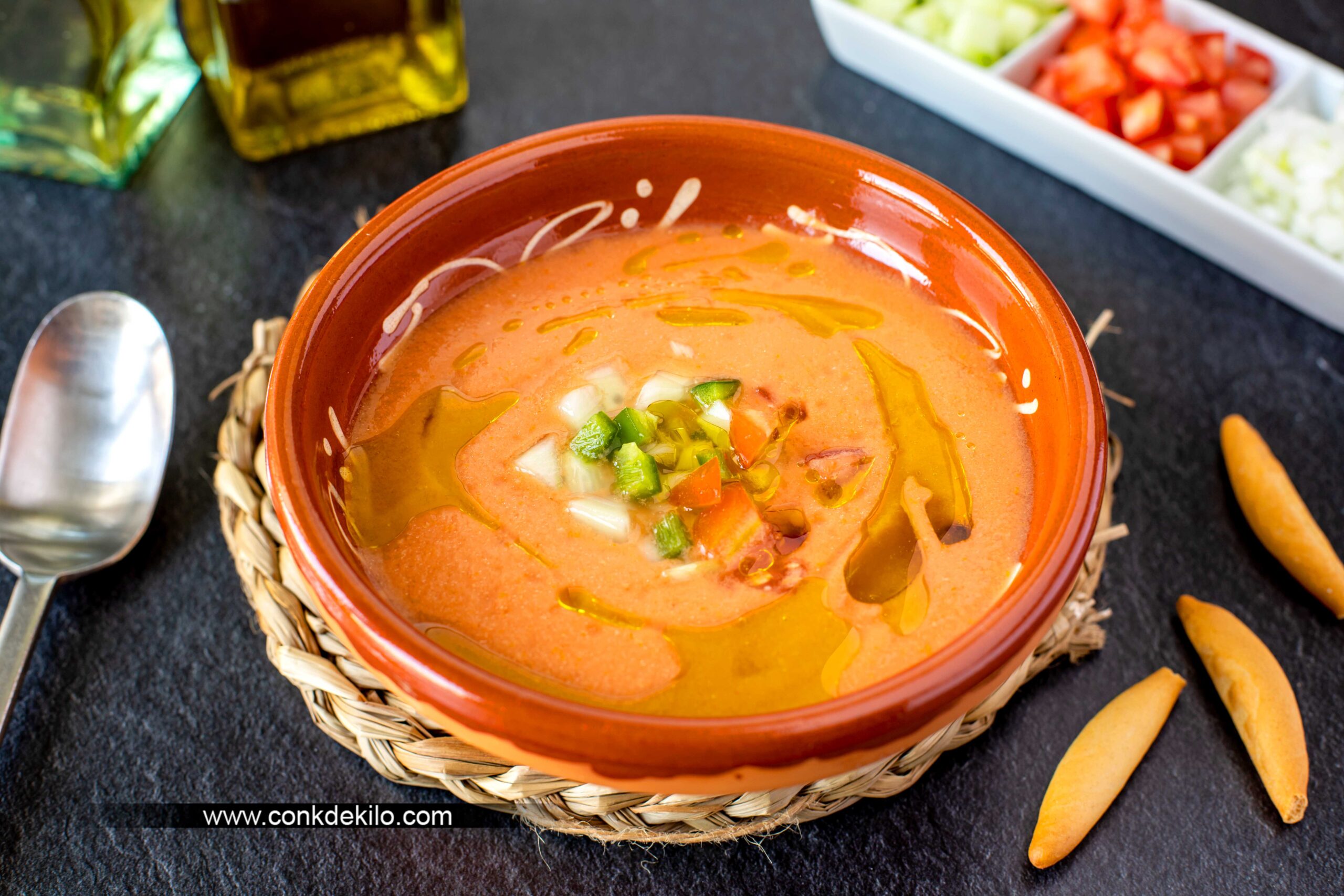 Gazpacho andaluz, una receta tradicional y casera